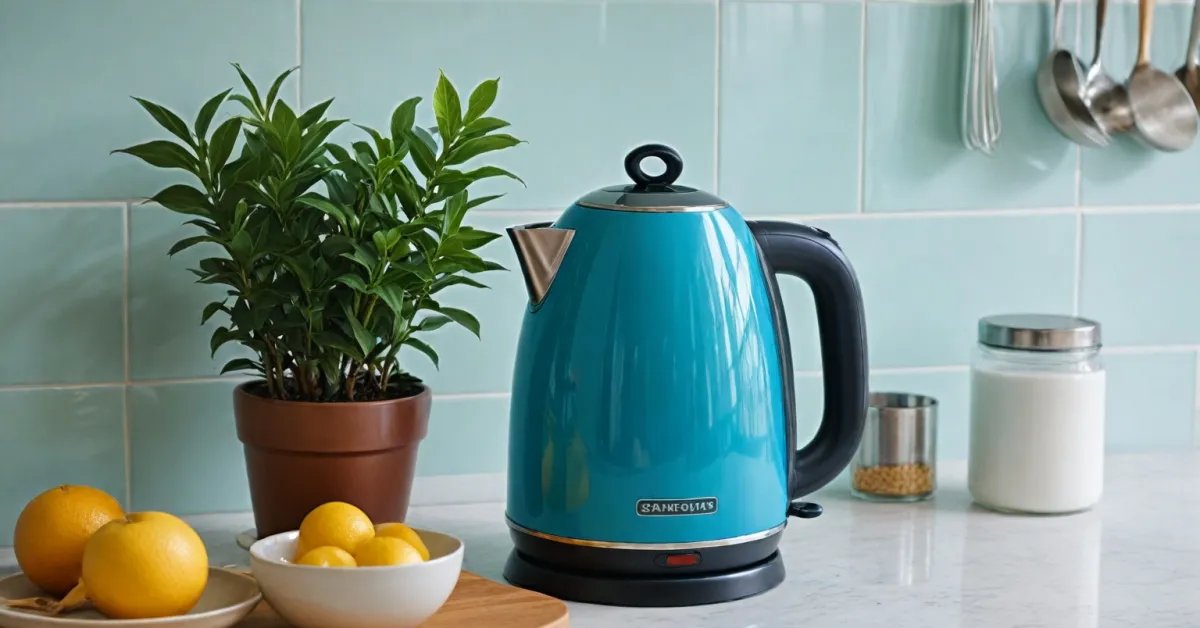 Why choose a blue electric kettle for your kitchen