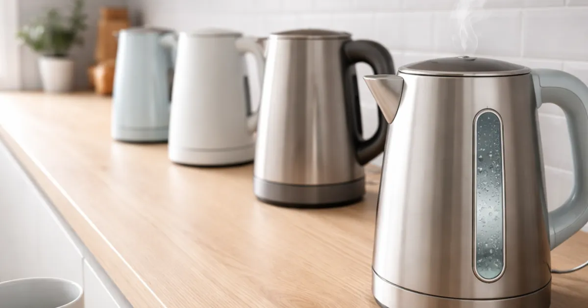 Our selection of the 6 best modern electric kettles (2026)
